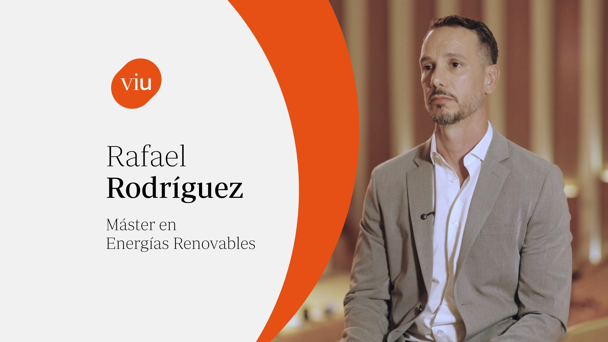 Rafael Rodríguez “Estudiar en VIU ha sido una experiencia transformadora que ha cambiado mi ...
